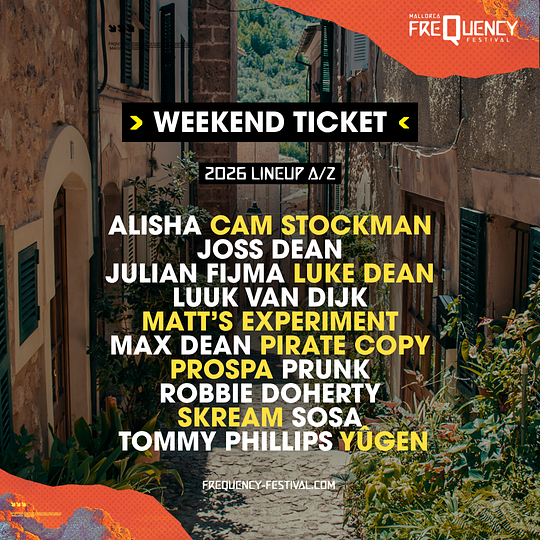 Frequency Festival 2026 | Weekend Festival Ticket