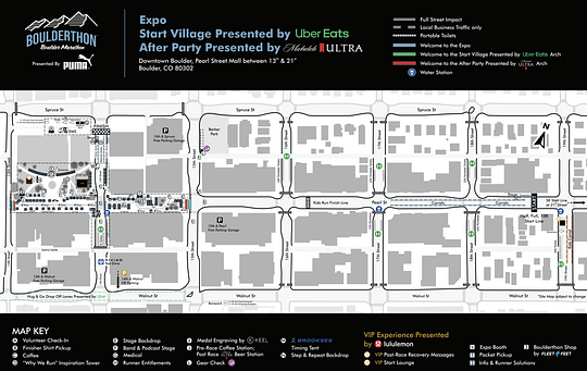 Run Boulderthon: The Boulder Marathon | Road Impacts for Race Weekend