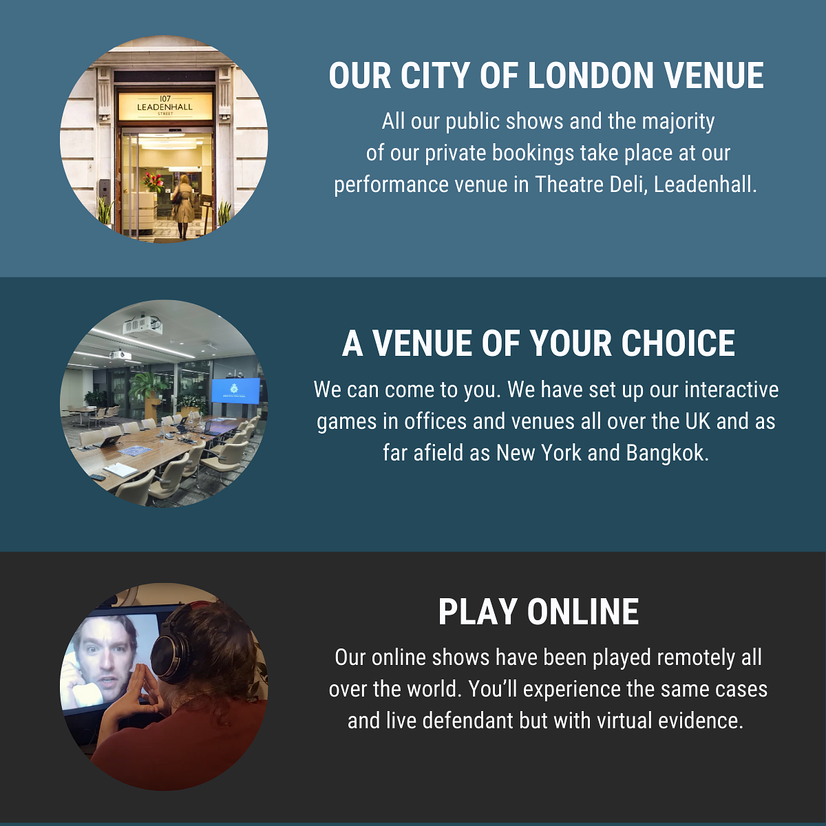 Jury Games | Immersive Murder Mystery Experiences in London & Online