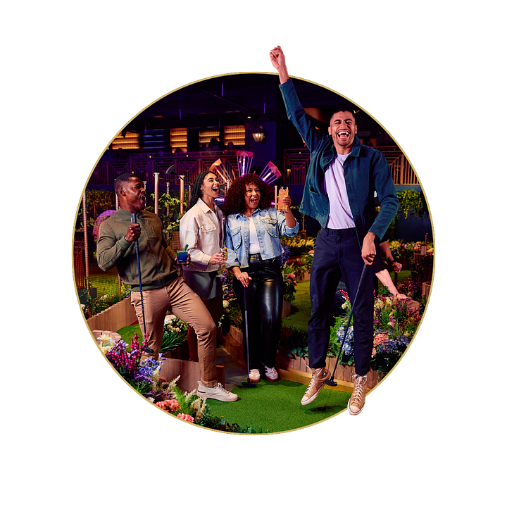 The Full Swing | Swingers Crazy Golf, NYC