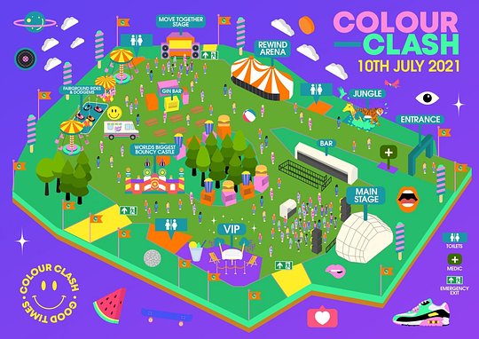 COLOUR CLASH 2021 ROADMAP