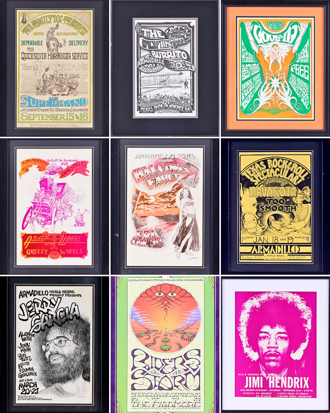 MIKE CRAWFORD POSTERS | BURLEY AUCTION