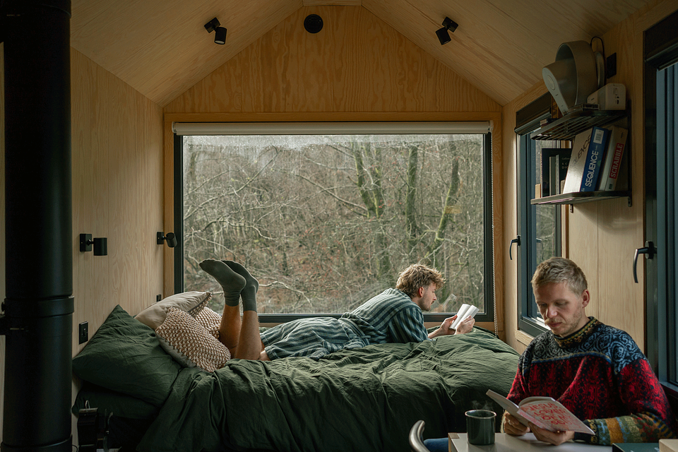 Taffy | Digital Detox Cabin, with hot tub in Wales | Unplugged