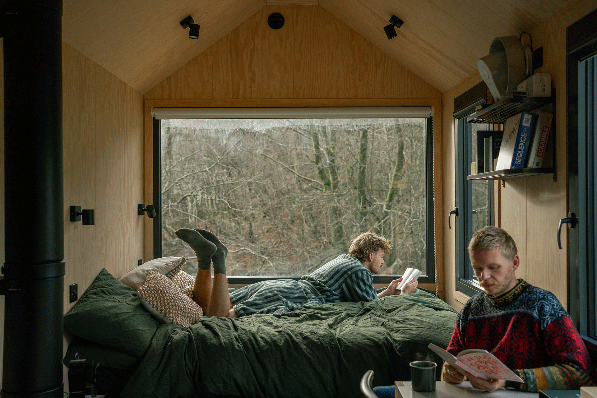 Taffy | Digital Detox Cabin, with hot tub in Wales | Unplugged