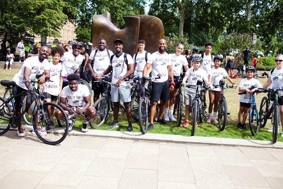 Black Unity Bike Ride 2021 featured in Cyclist
