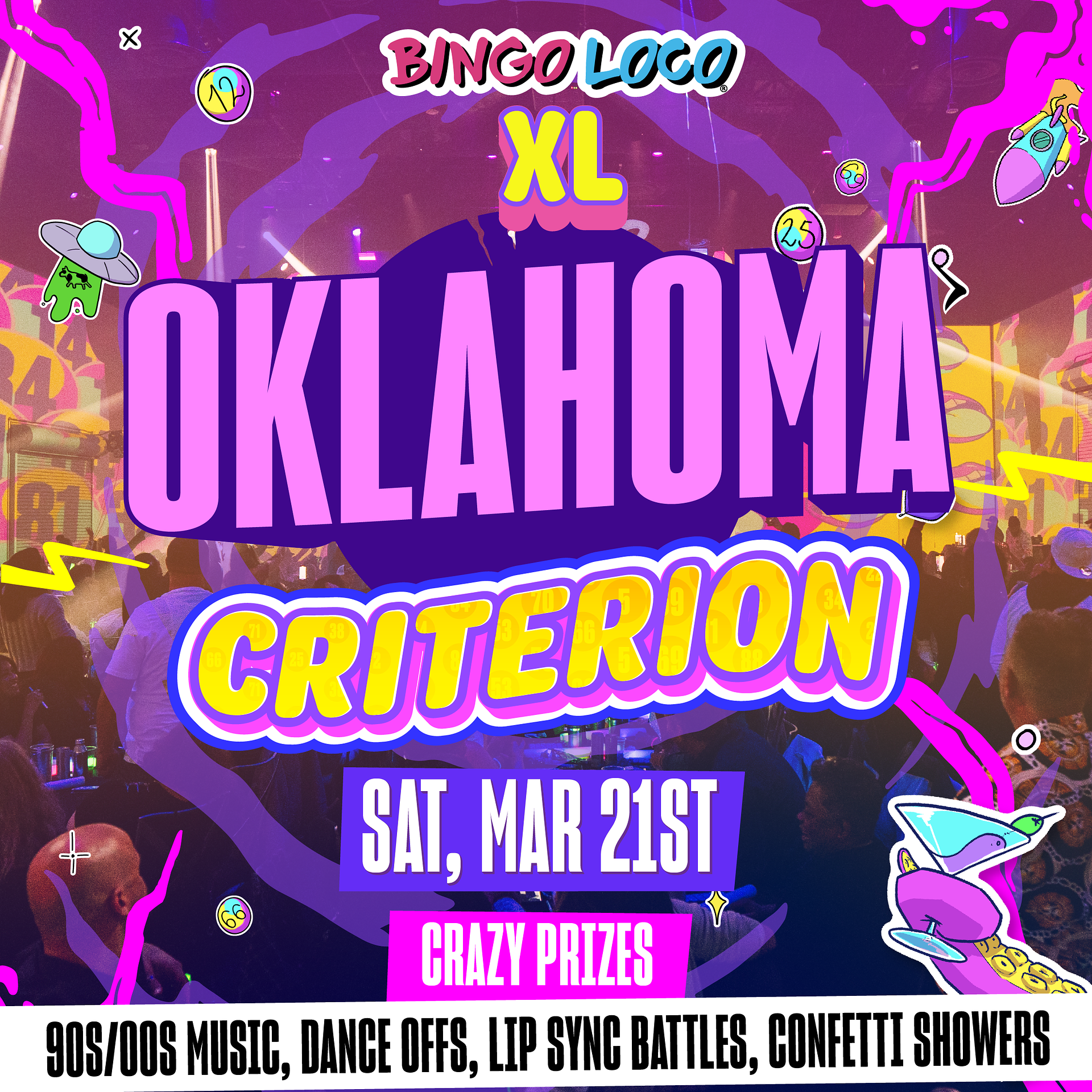 Bingo Loco Oklahoma | Tickets & Dates
