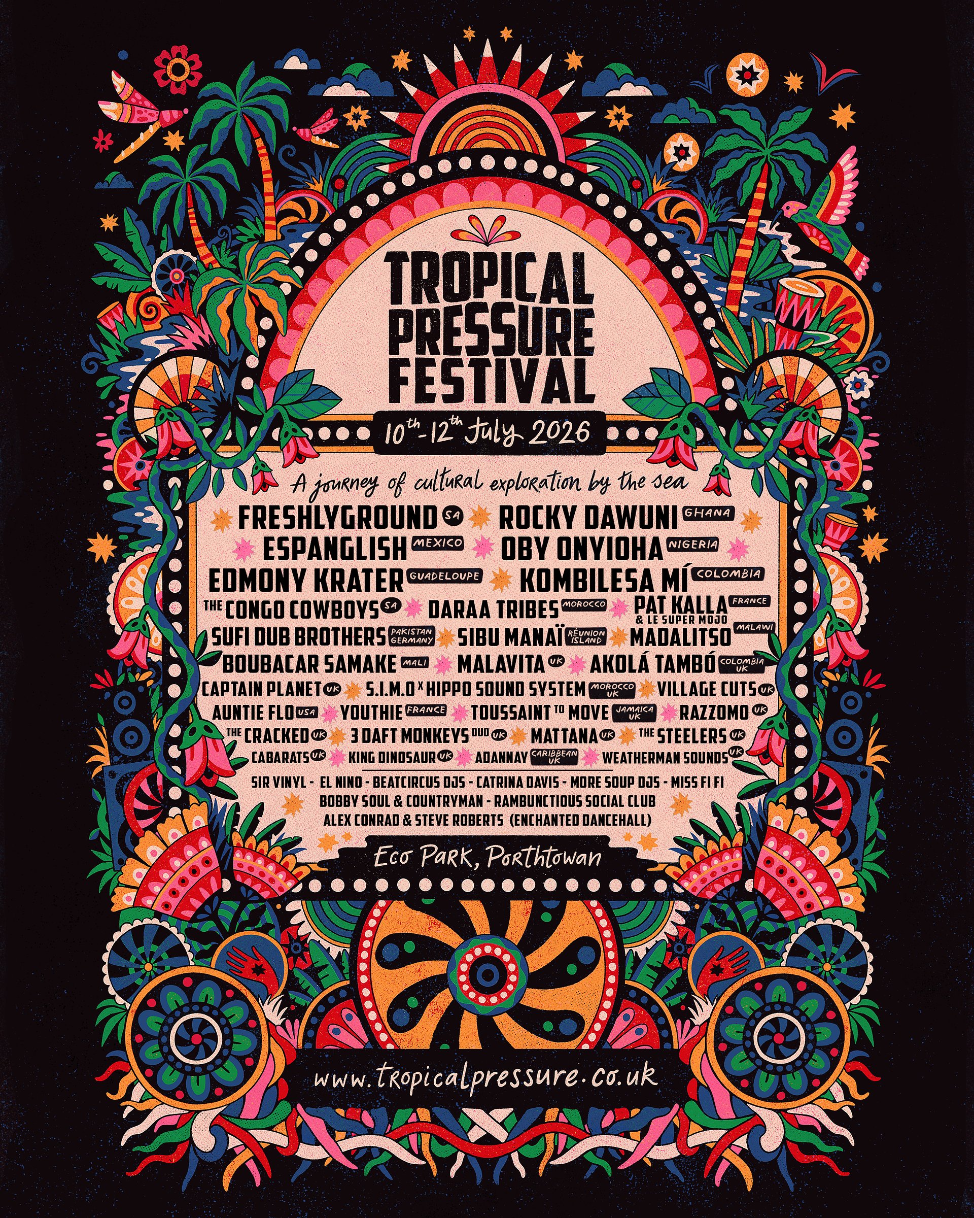 Lineup | Tropical Pressure